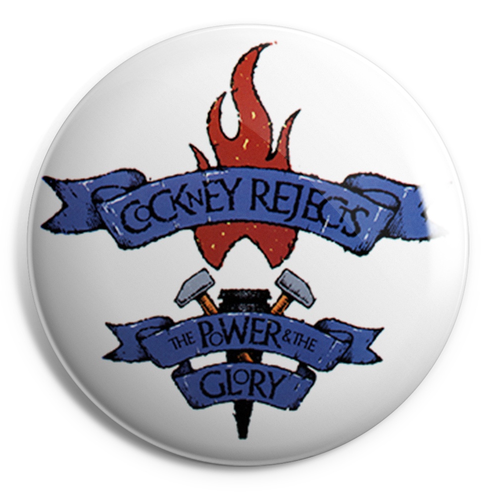 COCKNEY REJECTS 3 Chapa/ Button Badge
