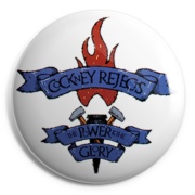 COCKNEY REJECTS 3 Chapa/ Button Badge