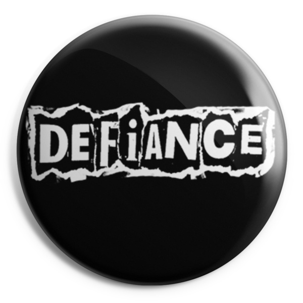 DEFIANCE Chapa/ Button Badge