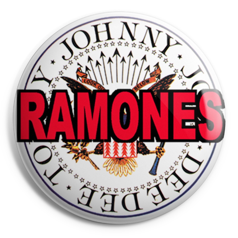 RAMONES 4 Chapa/ Button Badge
