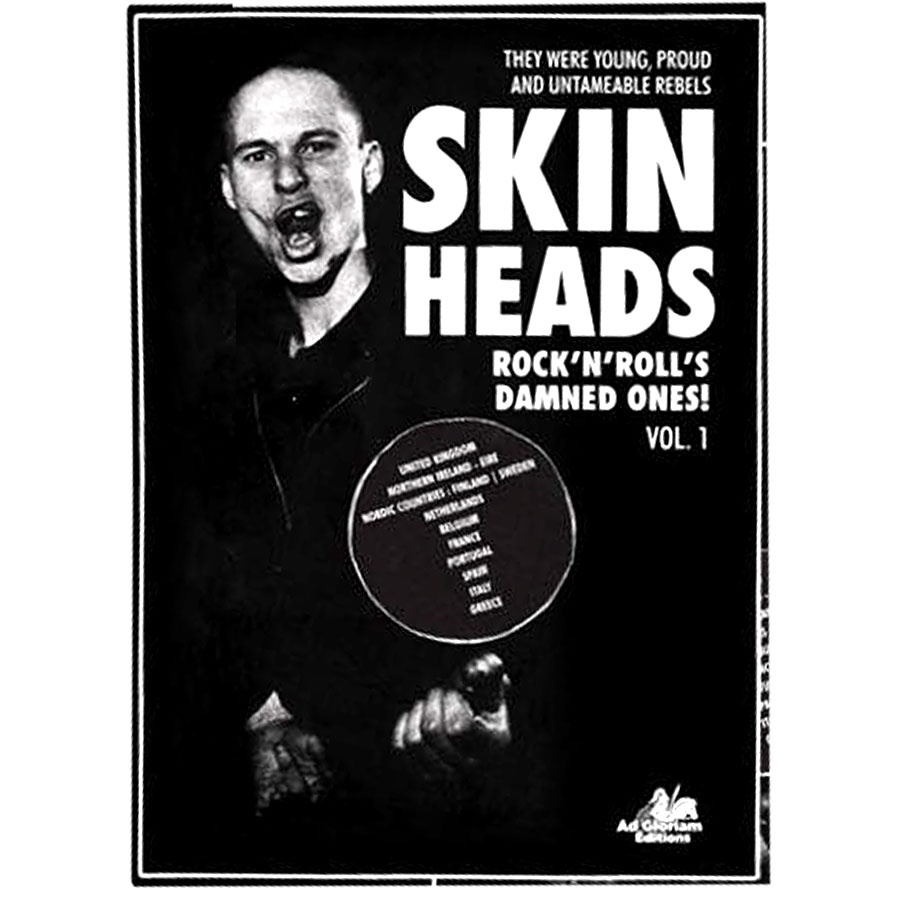 SKINHEADS Rock n Rolls Damned Ones! Vol. 1 Hardcover book
